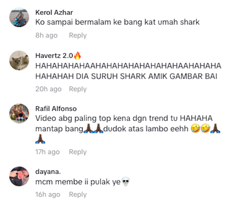 Rider makanan teruja dapat berjumpa dengan Syamsul Yusof, rezeki siap ...
